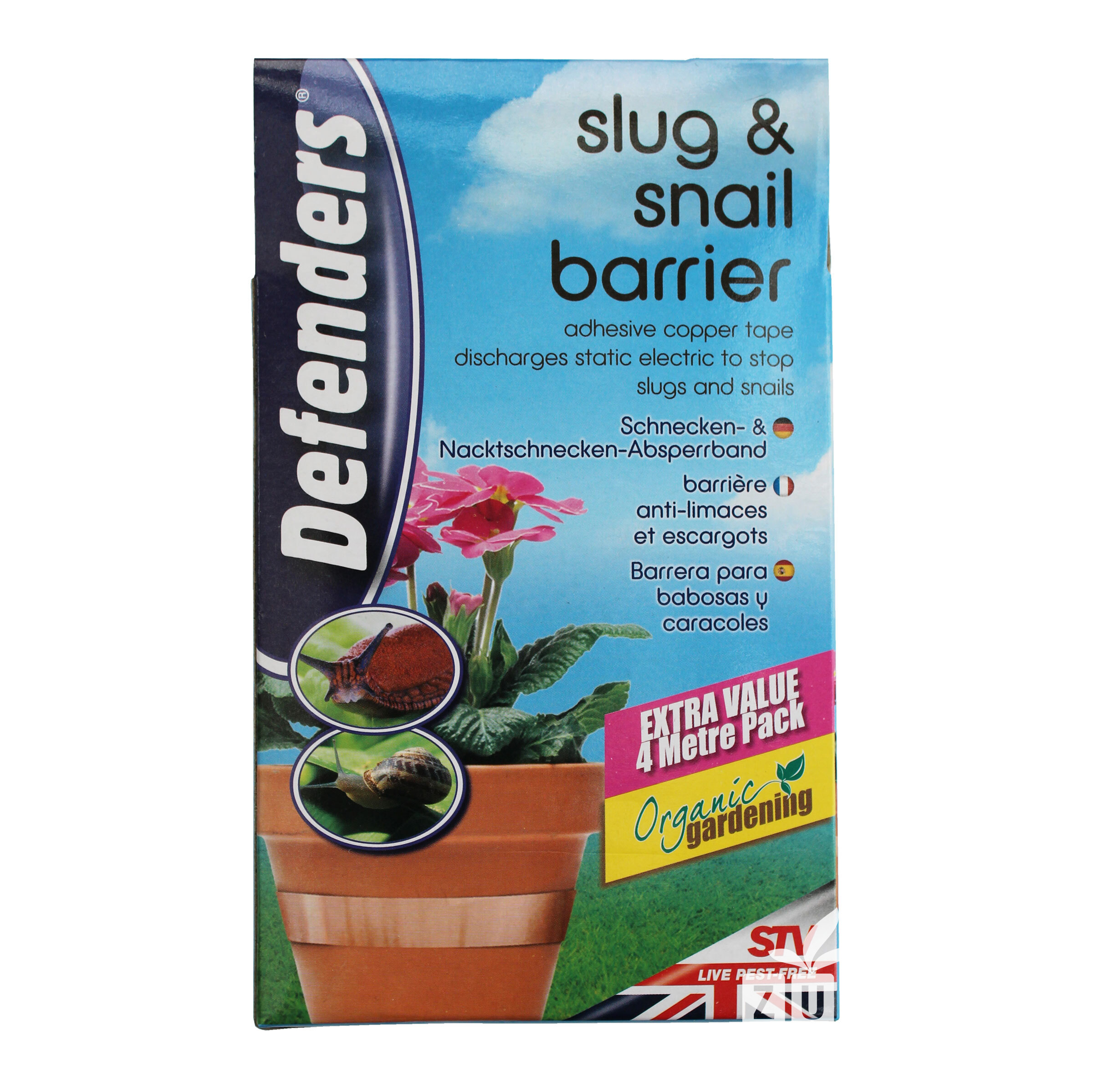Schnecken-Absperrband - Defenders slug & snail barrier | Zulauf ...